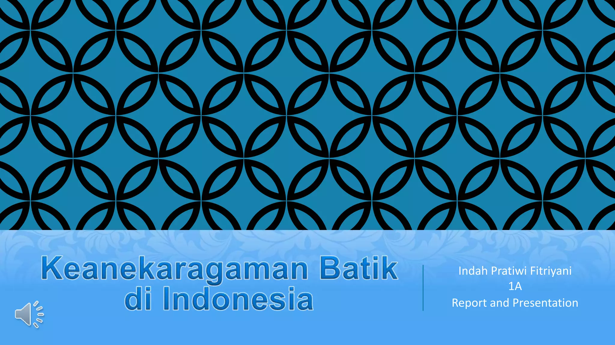Keanekaragaman Batik di indonesia | PPTX