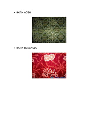 Batik indonesia | DOCX