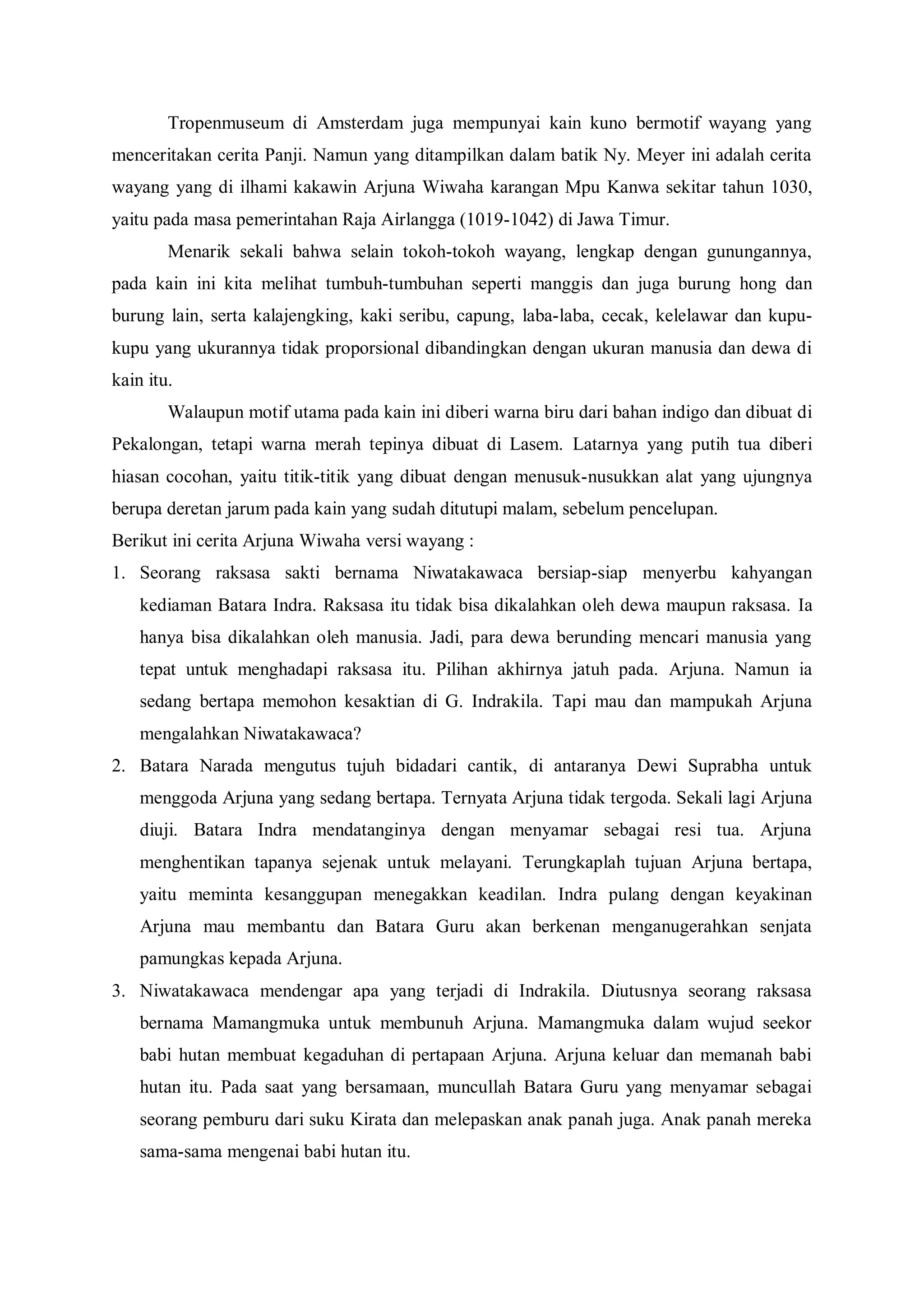 Batik pesisir pusaka indonesia | PDF