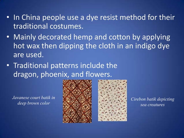 Batik printing | PPTX