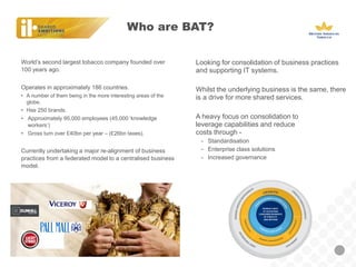 Kevin Watkins, Enterprise Security Architect at BAT - BAT’s Managed ...