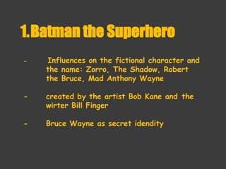 Batman | PPTX