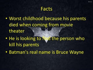 Batman | PPTX
