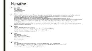 The Dark Knight Rises Case Study | PPT