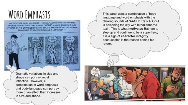 Batman comic final analysis | PPTX