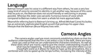 Batman Dark Knight | PPT