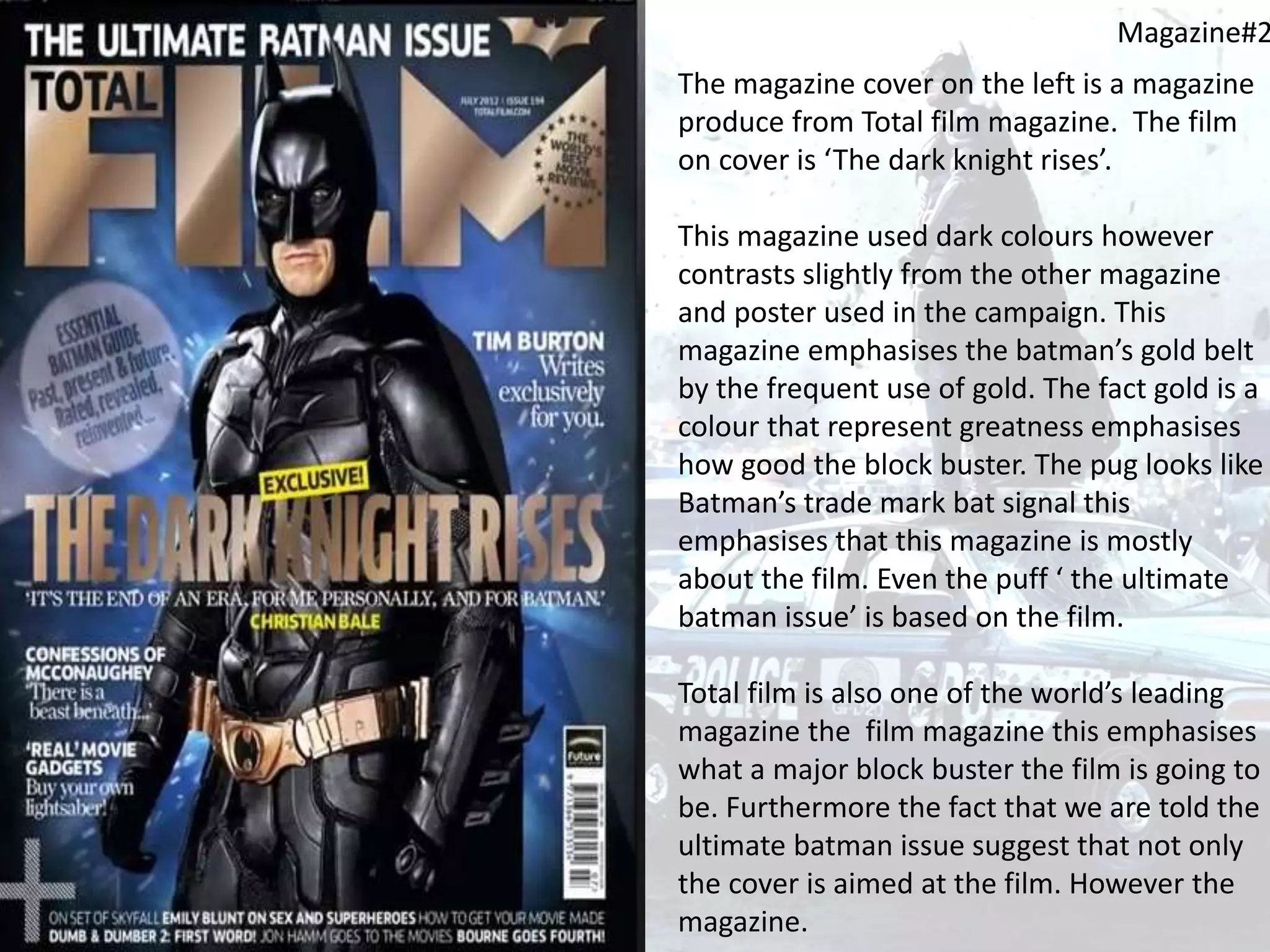 Batman film campaign1 | PPTX