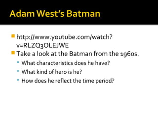 Batman Discussion | PPT