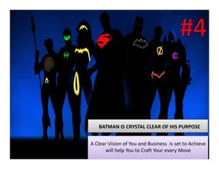 9 BUSINESS LESSON FROM BATMAN | PPT