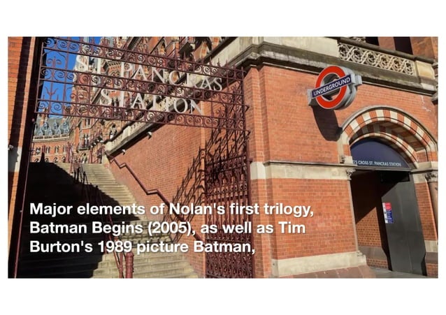 3 real-life Batman movie locations in London | PPT