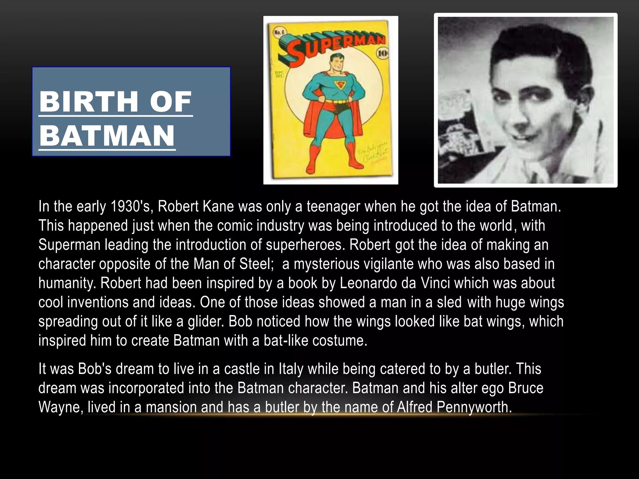 The Batman by Cole Whist | PPTX