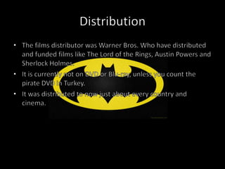 Batman process | PPTX