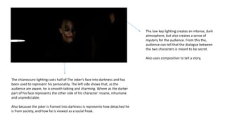 Batman screenshot analysis | PPTX