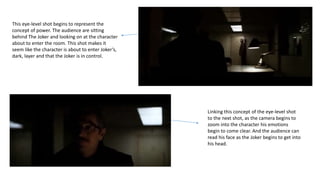 Batman screenshot analysis | PPT