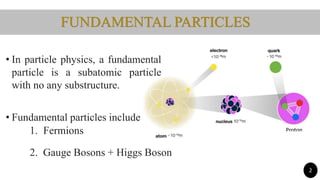 Particle Physics Today ,Tomorrow and Beyond | PPTX | Physics | Science