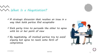 BATNA | PPTX | Business and Finance