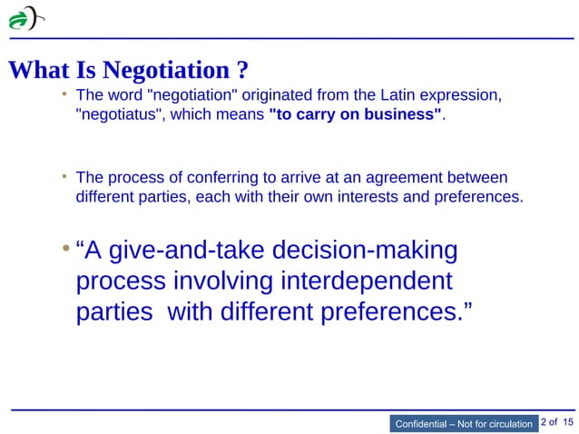Batna negotiation | PPT | Business | Business and Finance