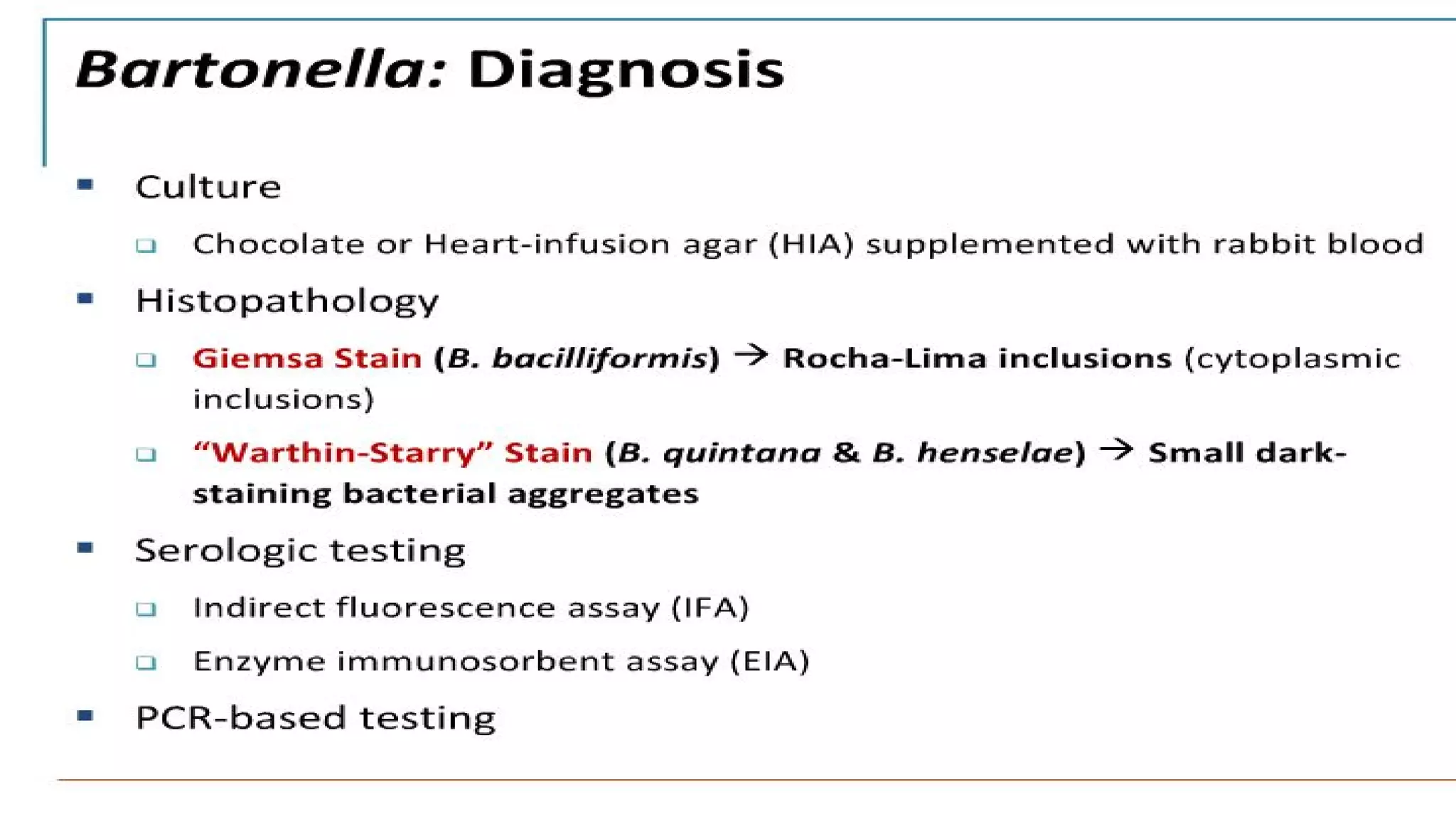 Bartonella | PDF