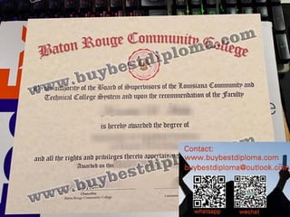 Baton Rouge Community College diploma | PPT
