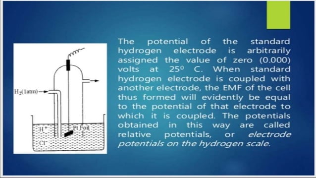 CALOMEL ELECTRODE - REFERENCE ELECTRODE. | PPT | Free Download