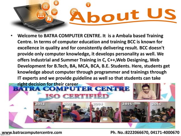 Batra Computer Centre In Ambala | PPT