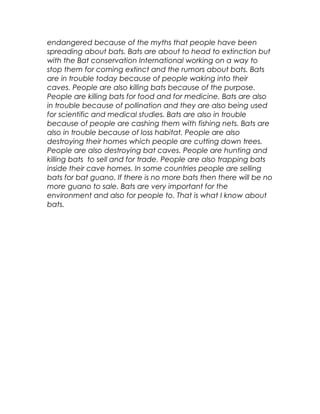 Bat report for ariel hyers | DOC