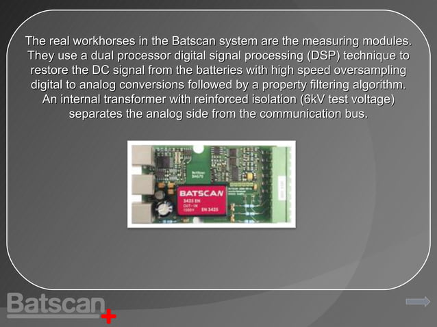 Batscan Advance Battery Monitoring | PPT
