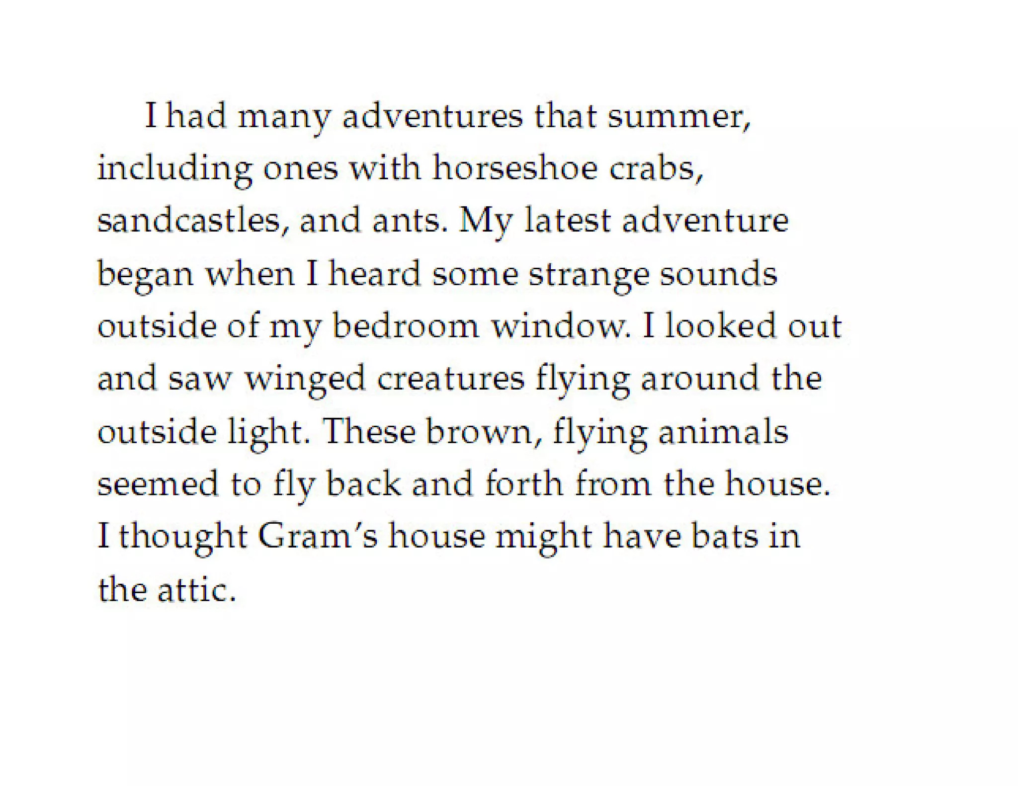 Bats In The Attic(fictional story) | PDF