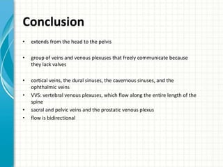 Plexo Venoso de Batson | PPTX