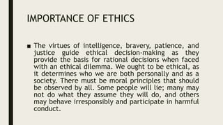 Ethics-Intro | PPTX