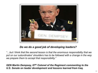 Battalion-Level Leader Development Overview | PPTX