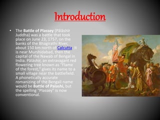 Batte of plassey | PPTX