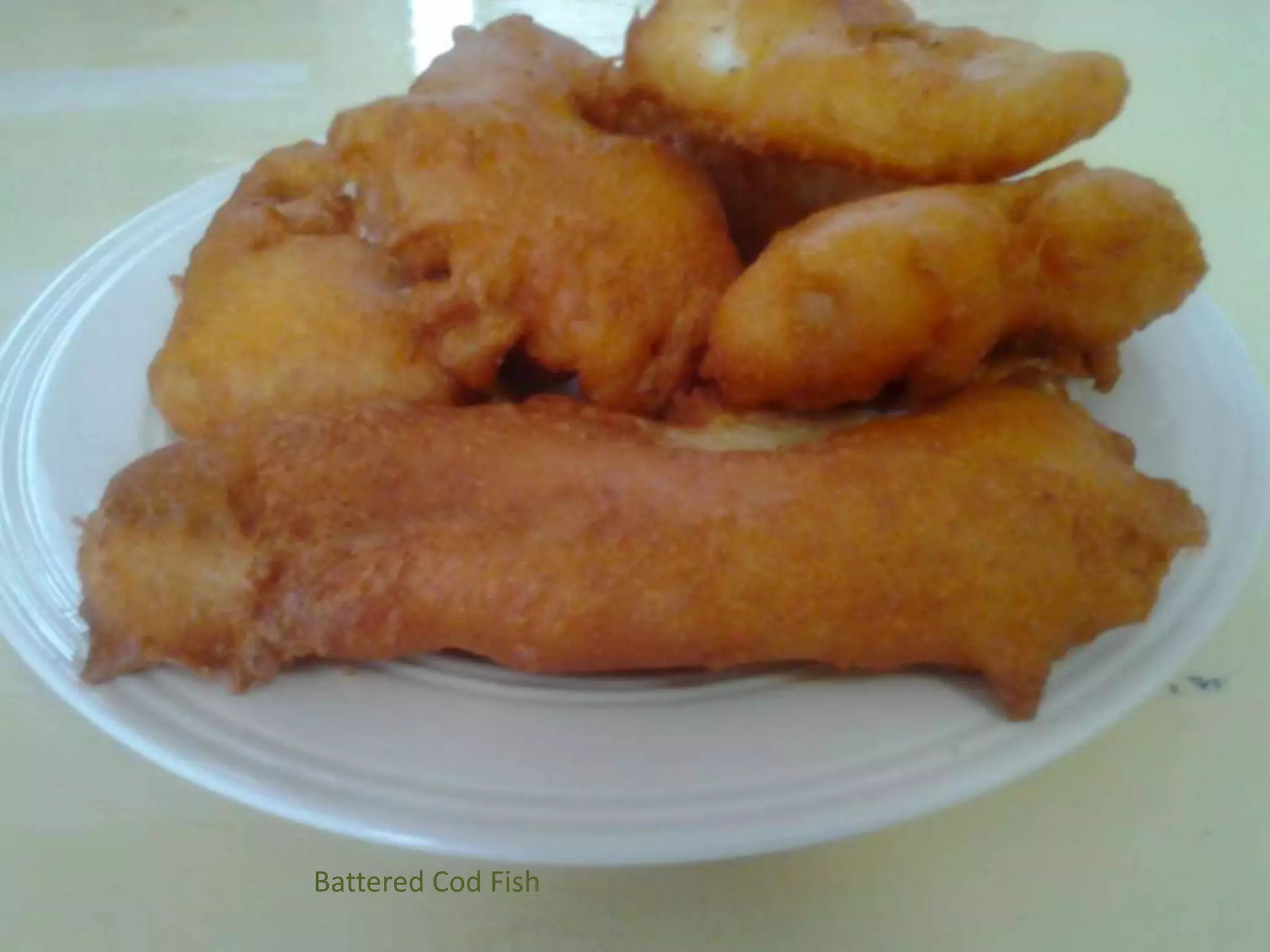 Simple Battered Fish | PPTX