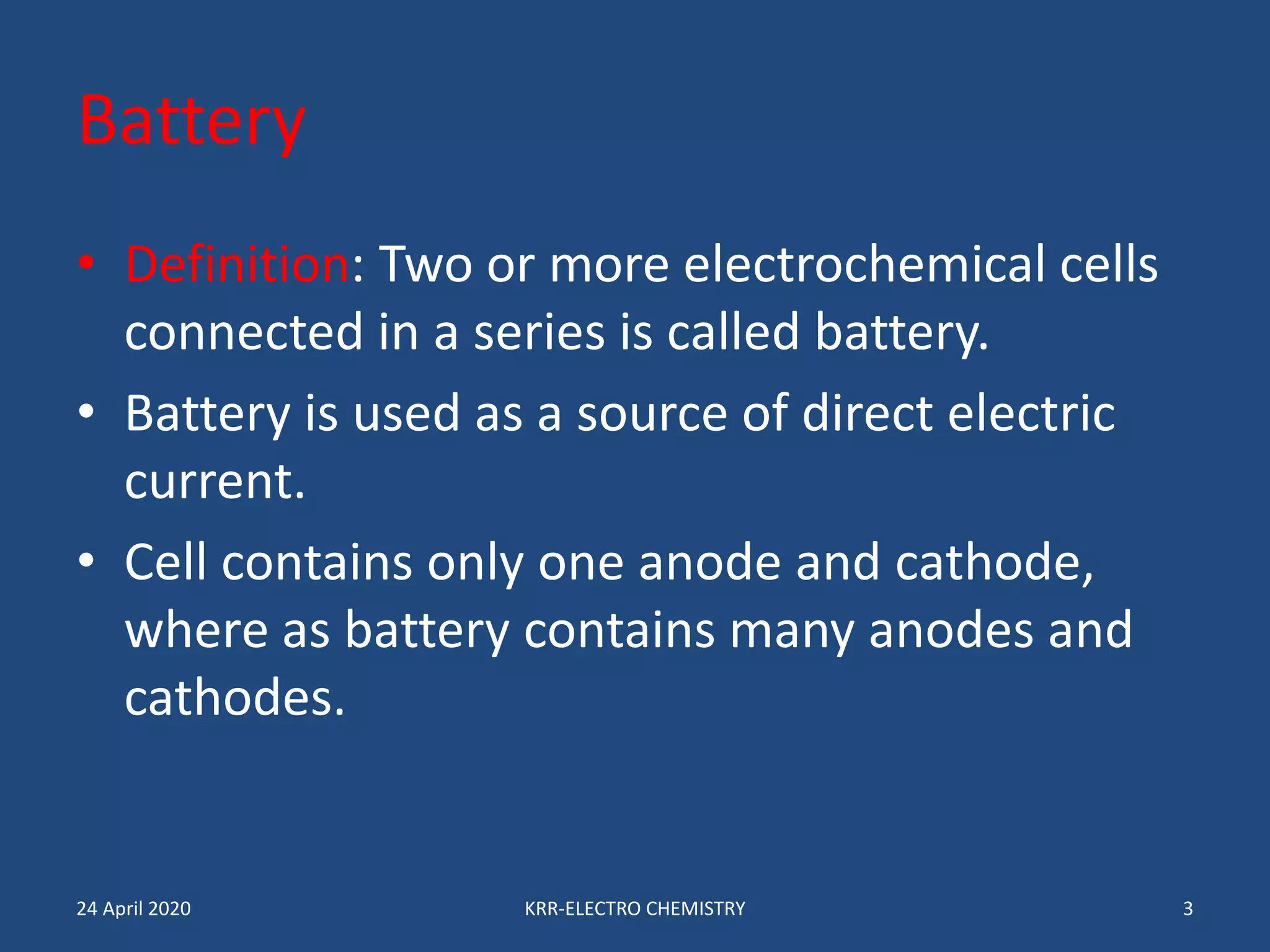 Batteries | PPTX