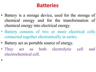 Batteries | PPTX