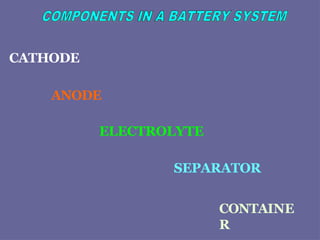 BATTERIES classification and types .pptx
