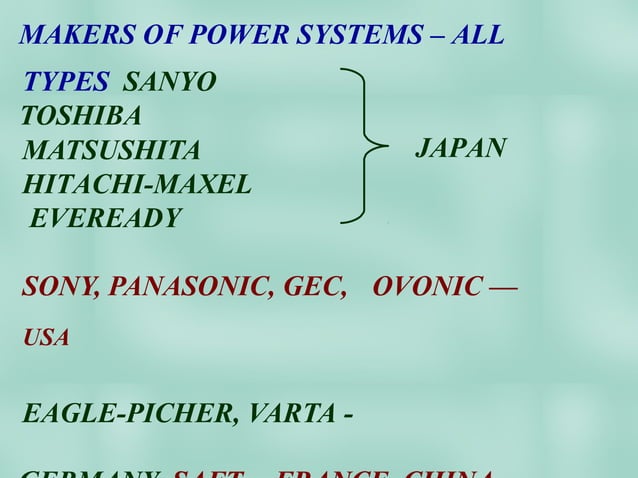 BATTERIES classification and types .pptx