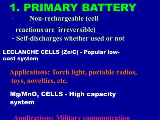 BATTERIES classification and types .pptx