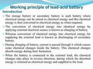 Batteries and Electrochemical Processes | PPT