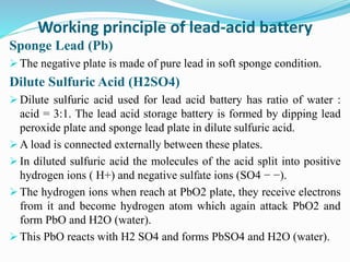Batteries and Electrochemical Processes | PPT