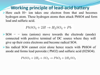 Batteries and Electrochemical Processes | PPT