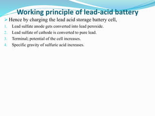 Batteries and Electrochemical Processes | PPT