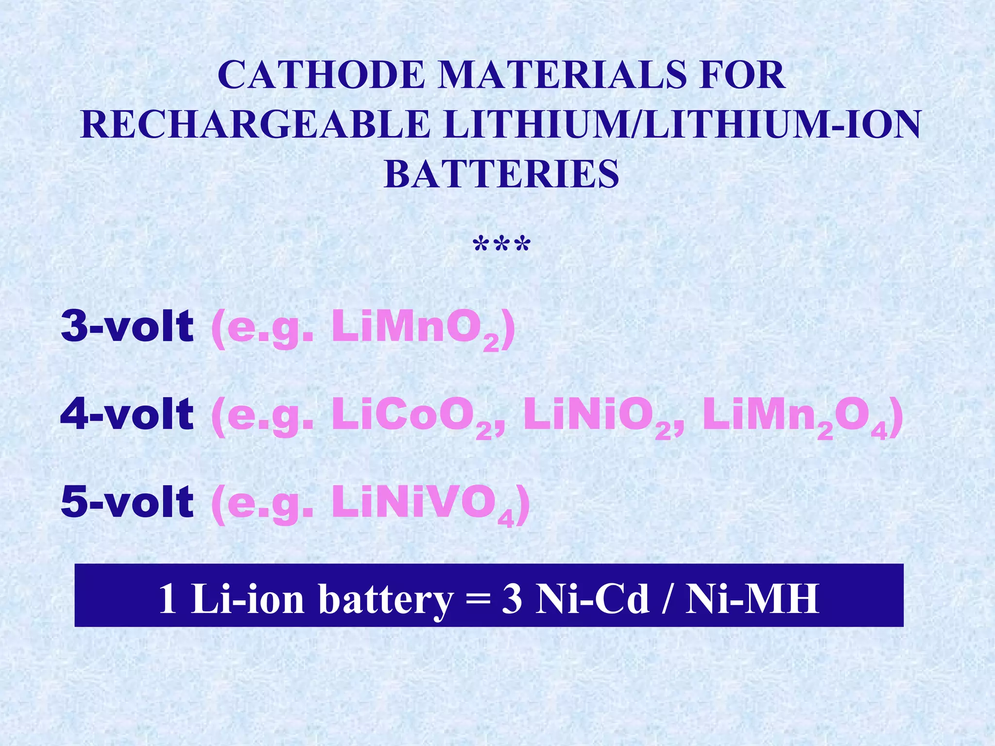 Batteries and types | PPT