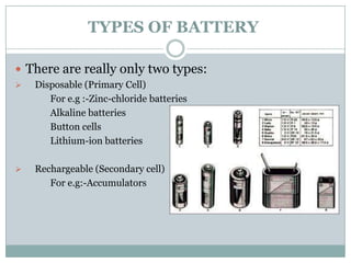 Batteries by ardit & erdoan | PPTX