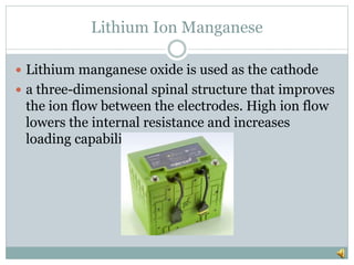 Batteries in electric vehicles | PPSX
