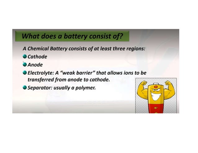 Batteries PPT.pdf Introduction to Batteries | PDF
