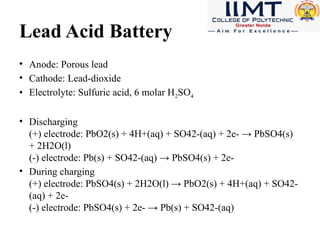 Batteries Recording PPt. described about battery | PPT