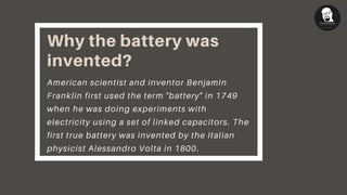 Batterry basics | PDF