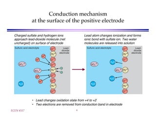 Lecture on Lead Acid Battery | PDF
