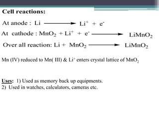 MODULE - I : BATTERY TECHNOLOGY | PPTX